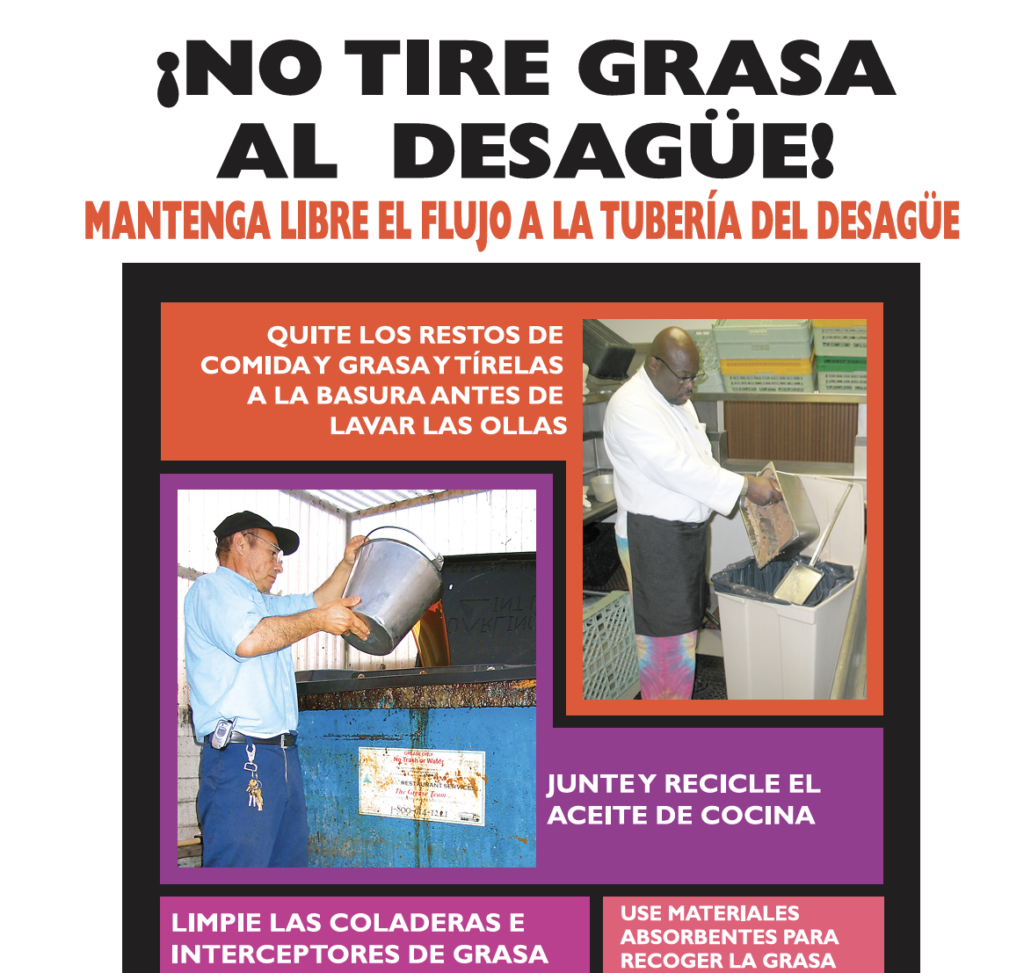 No-Grease-Down-The-Drain-Poster - Baywise